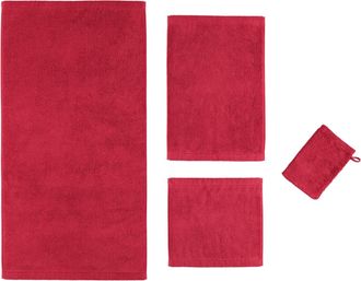 CawÖ Handtücher Life Style Uni 7007 Bordeaux - 280