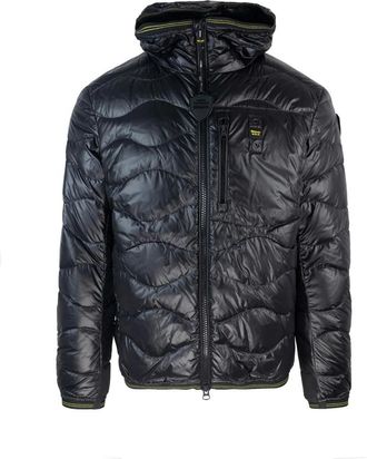 Blauer Homme, Vestes, Noir, Taille: XL Wave Down Jacket