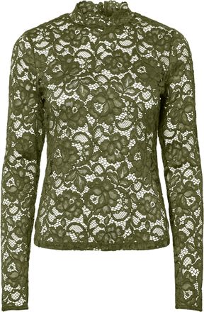 Vero Moda Yaslacey Ls Lace Top S. Noos