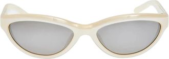 Jacquemus unisex, Accessoires, Gris, Taille: ONE Size Lunettes de soleil Curvo