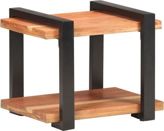 Les Tendances Table de chevet 50x40x40 cm Bois dacacia massif