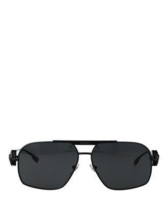 Versace Lunettes De Soleil - Noir