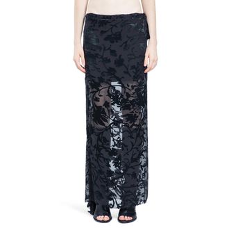 Ann Demeulemeester Eveline Long Bias Skirt