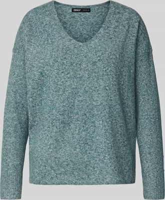 Only Regular Fit Pullover mit V-Ausschnitt Modell RICA LIFE