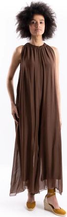 H2O Femme, Robes, Brun, Taille: 40 FR Combinaison Fluide