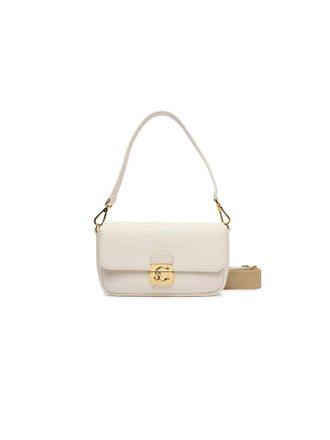 Coccinelle C-Me Lock Handtasche aus genarbtem Leder