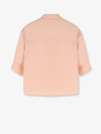 Alberta Ferretti Womens Silk Shirt Pink