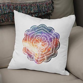 Bonamaison Le Jardin du Lin Kissen Zierkissenbezug Kissenbezug, Weich Bequem, Für Zuhause Autos Büro Sofa Wohnzimmer Couch Schlafzimmer Dekor, 43x43 Cm - Entworf