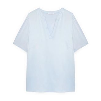 Fiorella Rubino Damen, Blusen & Hemden, Blau, MGr&ouml;&szlig;e