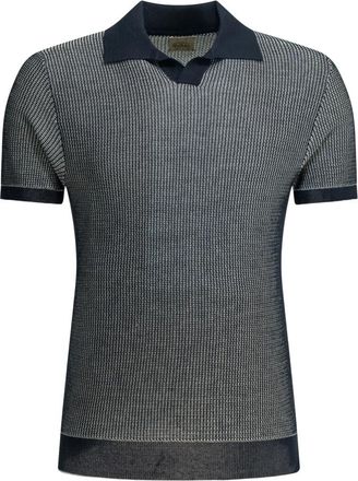Rakk&igrave; Polo Mercedes 300 sans boutons - Homme - Tops - Bleu - Taille: XL