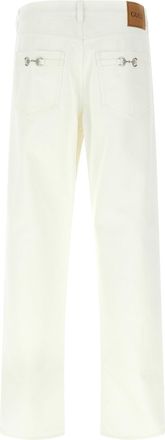 Gucci Morsetto Jeans - White