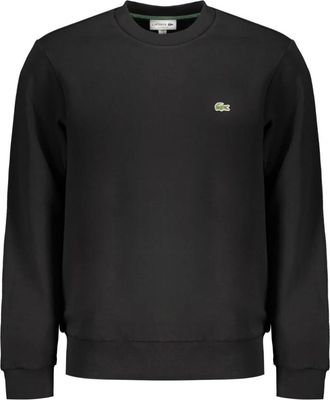 Lacoste Homme, Sweatshirts et sweats &agrave; capuche, Noir, Taille: XL Long Sleeve SweaT-shirt