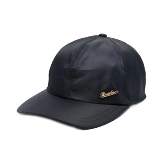 Borsalino Femme, Accessoires, Bleu, Taille: 55 CM Casquette de baseball &agrave; plaque logo Hiker