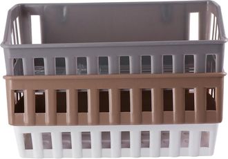 Artibetter 3 Stück Teiliges Wandregal Set für Bad und Küche Selbstablaufendes Kunststoff aufbewahrungsregal mit Starker Saugnapftechnologie Einfache Montage Geei