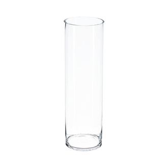Atmosphera Atmosphera - Zylinderf&ouml;rmige Vase - Glas - H50 cm - Transparent