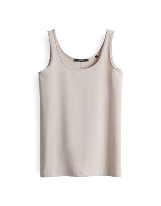 someday Damen Top | Jerseytop K&Auml;THI Slim aus Modal Mix beige, 40