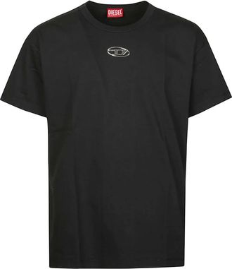 Diesel Homme, Tops, Noir, Taille: L T-Shirt T-Norm Iod