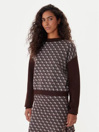 Guess Rollkragenpullover W5BR23 Z3JD2 Braun Relaxed Fit