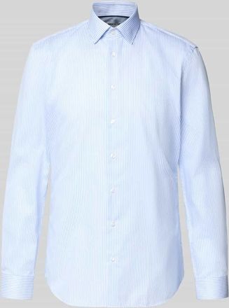 Jake*s Slim Fit Freizeithemd mit Kentkragen