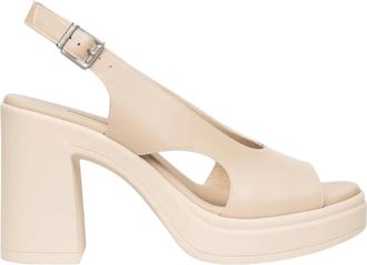 Nero Giardini Femme, Chaussures, Beige, Taille: 38 EU Sandales &agrave; Talons Hauts