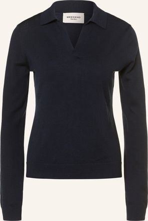 Max Mara Weekend Max Mara Pullover Cappa blau