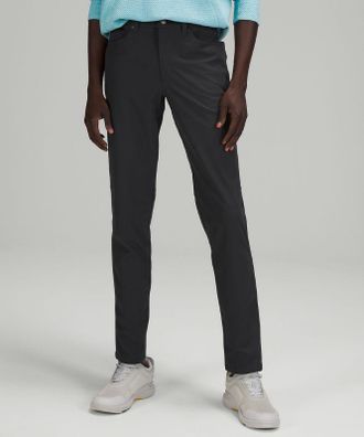 lululemon Pantalon ABC 5 poches coupe slim Warpstreme pour Hommes - 94 cm - Taille 28