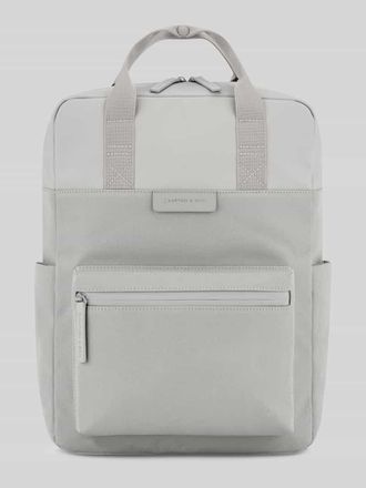 Kapten & Son Rucksack mit Label-Detail