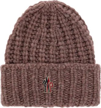 Moncler Apres-ski M&uuml;tze - - Accessories - Damen - Braun - ONE SIZE