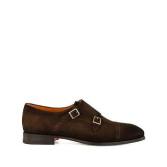 Santoni Axel Monk Schuhe - - Shoes - Herren - Braun - 45 EU