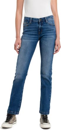 Cross Damen Lauren Jeans, Mid Blue Scratched, 33W / 30L EU
