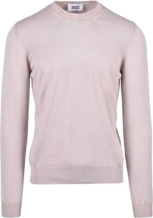 Alpha Studio Pull &agrave; col rond - Homme - Pulls - Rose - Taille: 2XL