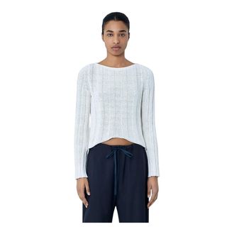 Khaite Damen, Strickwaren, Wei&szlig;, MGr&ouml;&szlig;e