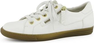 Paul Green Baskets basses pour femme, Blanc 17 x, 38.5 EU