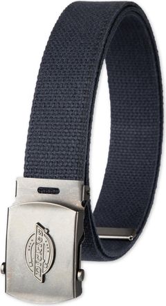 Dickies Herrengürtel aus Baumwollgewebe, Marineblau, One Size - Cut to Fit