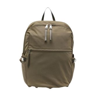 Paul Smith Rucksack mit zwei Rei&szlig;verschlusstaschen - - Bags - Herren - Braun - ONE SIZE