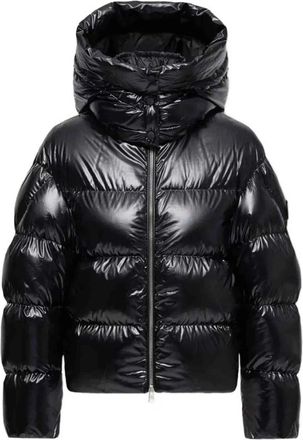 Moncler Femme, Vestes, Noir, Taille: 40 FR Lothar Short Down Jacket