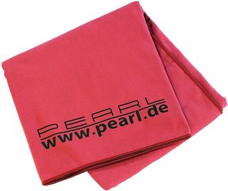 Pearl Microfaser Badetücher: Extra saugfähiges Mikrofaser-Badetuch, 180 x 90 cm, weinrot (Reisehandtuch, Handtücher Microfaser, Schwimm)