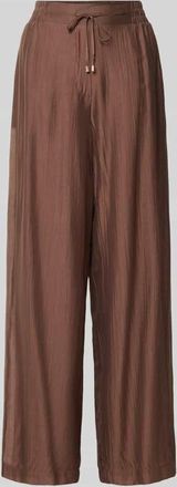 s.Oliver Black Label Regular Fit Weite Hose aus Lyocell-Mix