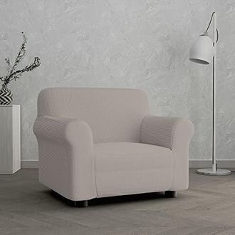 Italian Bed Linen Sogni e capricci Leslie elastische Couchüberzüge, Turteltaube, 1 Platz