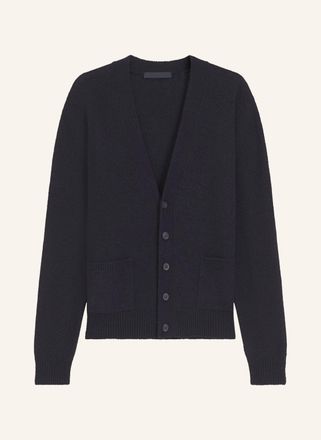 HUGO BOSS Strickjacke Nivo blau