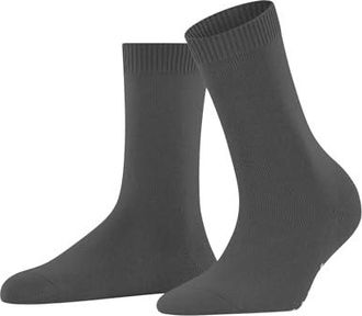 Falke Cosy Wool W So laine cachemire unies 1 paire, Chaussettes Femme, Gris Flanell 3210, 39-42