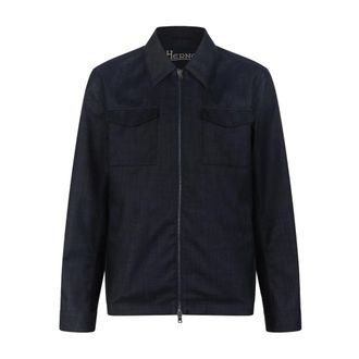 Herno Homme, Vestes, Bleu, Taille: M Veste Zipp&eacute;e