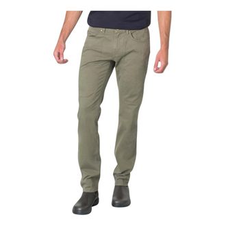 Jeckerson Herren Baumwoll Slim Fit F&uuml;nf Taschen Hose - - Trousers - Herren - Gr&uuml;n - W30