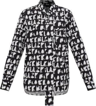 Comme Des Gar&ccedil;ons Homme, Chemises, Noir, Taille: L Monogram Shirt