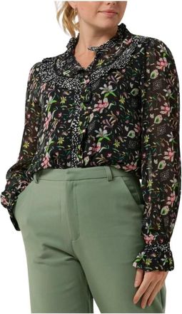 Pom Amsterdam Damen, Blusen & Hemden, Mehrfarbig, XSGr&ouml;&szlig;e