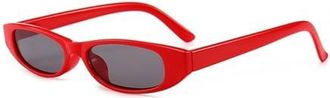 Generic Lunettes De Soleil Unisexes &Agrave; Monture Fine For Lext&eacute;rieur, Id&eacute;ales For Les Trajets Domicile-travail, Vacances Et Le Sport(Red)
