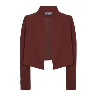 Cortana Rodeo Jacket - - Jackets - Damen - Rot - M