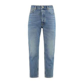 Golden Goose Homme, Jeans, Bleu, Taille: W33 Jean Droit en Denim