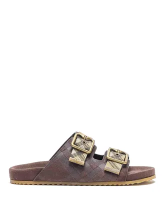 Burberry Sandales - Marron