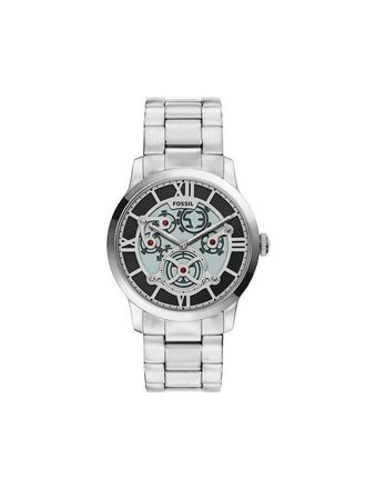 Fossil Uhr Townsman Big Tic FS6192 Silberfarben